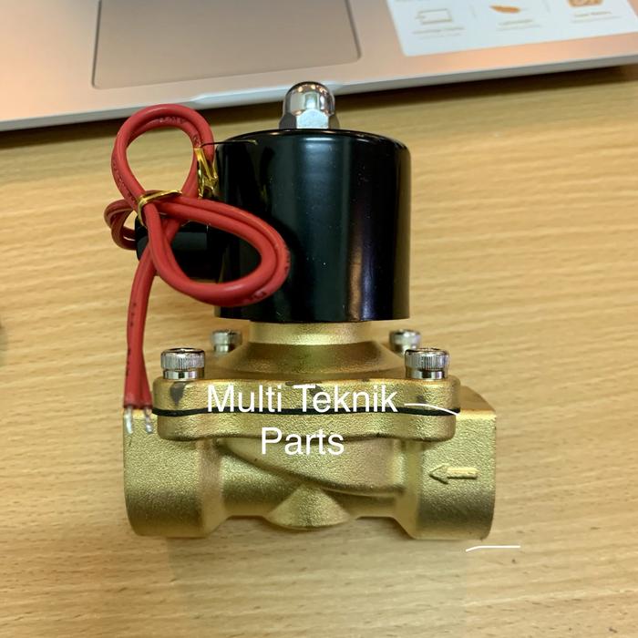 Jual Solenoid valve kuningan 1/2" inch AC220V Normally closed High Quality - Jakarta Barat ...