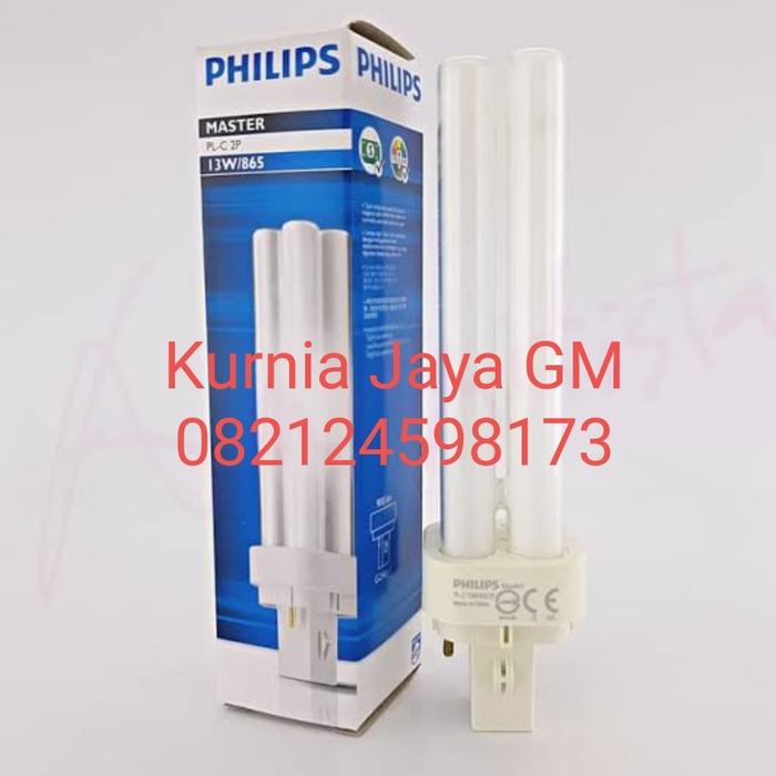 Jual Philips PLC 13 Watt / 865 2pin , Philips Master PL-C 13watt 2pin ...