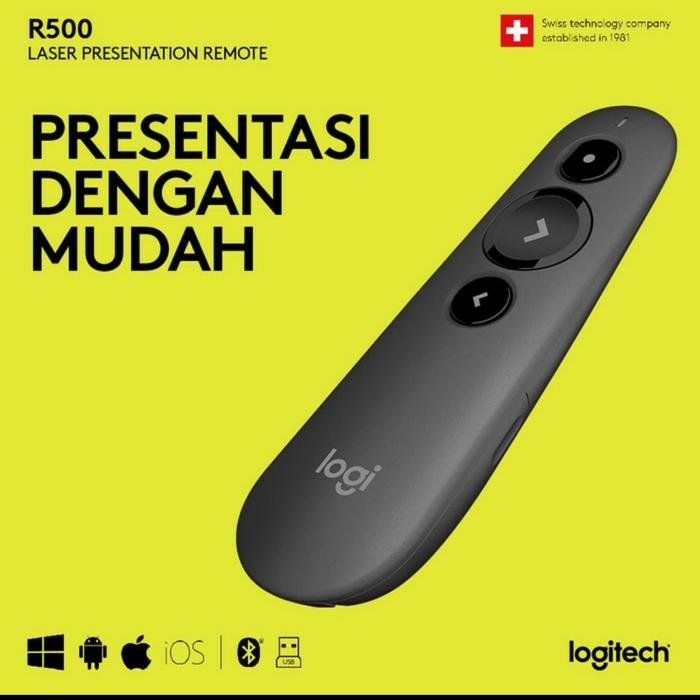 Jual LASER POINTER PRESENTER LOGITECH R500 RESMI - Jakarta Pusat ...
