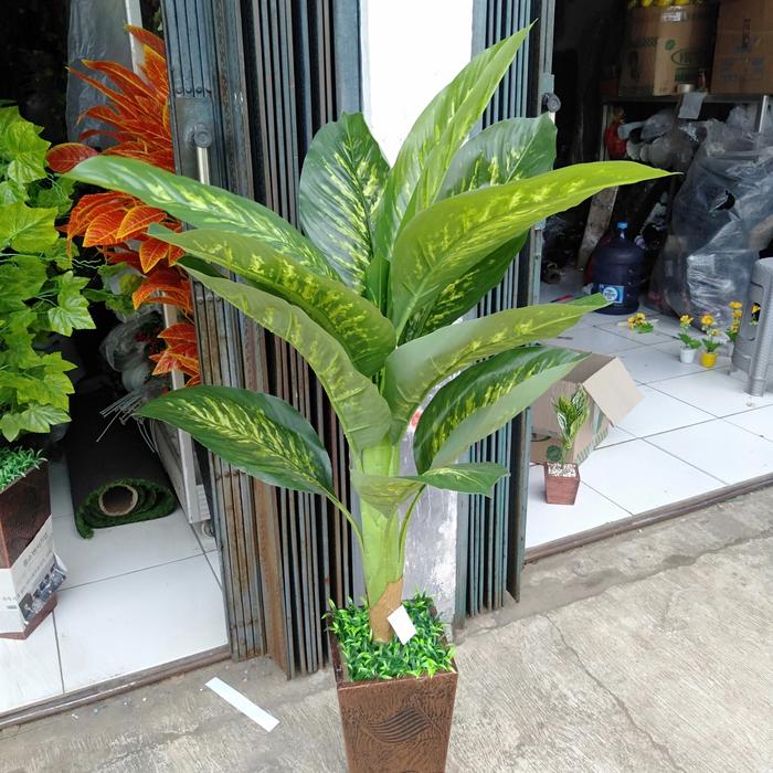 Jual pohon beras tumpah hijau artificial bunga plastik - Kota Bogor ...