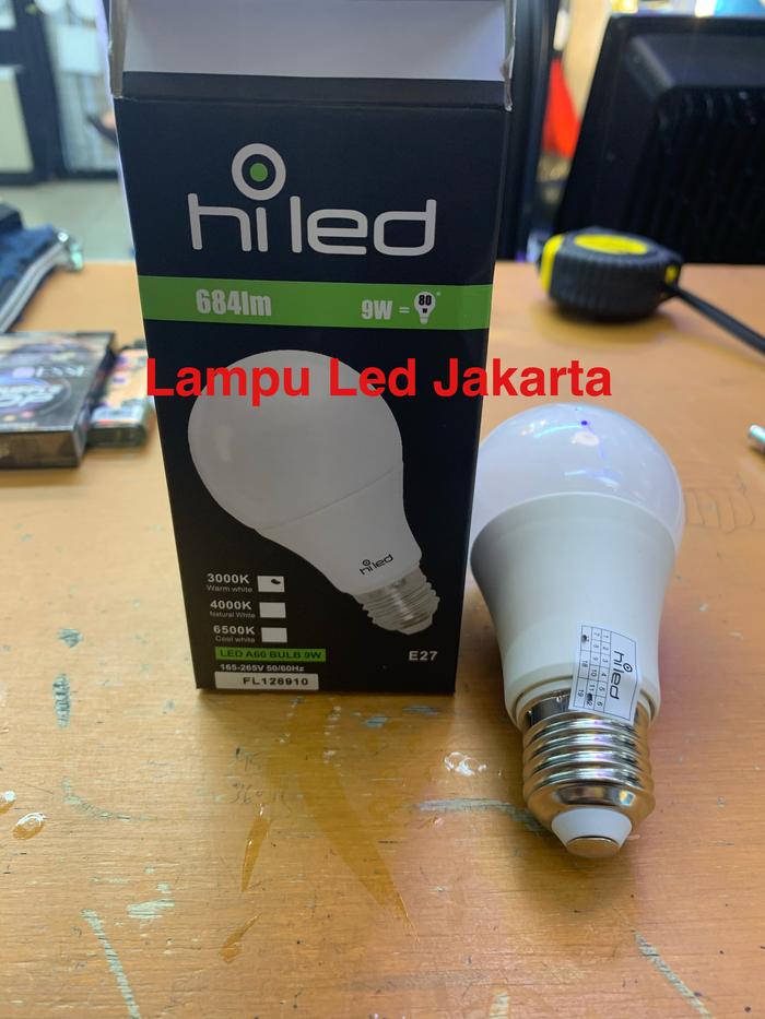 Jual Lampu Led bohlam/e27 9watt HILED 3000k warmwhite - Jakarta Pusat ...
