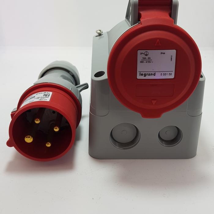 Jual LEGRAND SET Surface Mounting socket 3P+E / 4pin 16A IP 44 - Jakarta Pusat - Grand Lite ...
