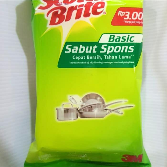 Jual 3M Scotch Brite Basic Sabut Spon ID-T36N - Kab. Bekasi - PERKAKAS ...