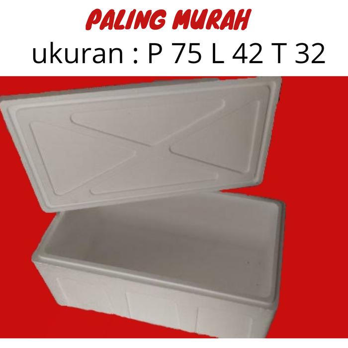 Jual STEROFOAM BOX BESAR AG 75 P74 L42 T32 - Kota Tangerang Selatan ...