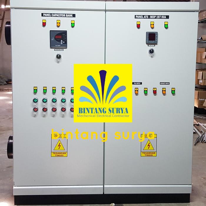 Jual Panel ATS MDP & Capacitor Bank untuk Daya PLN 197 KVA Type 01 ...