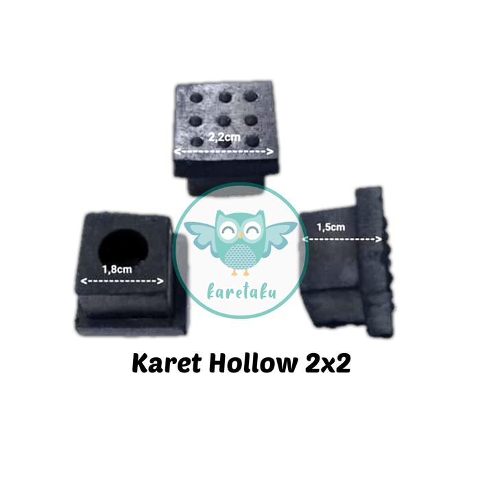 Jual Karet hollow 2x2 pelindung besi hollo pengaman besi hollo 2x2 ...