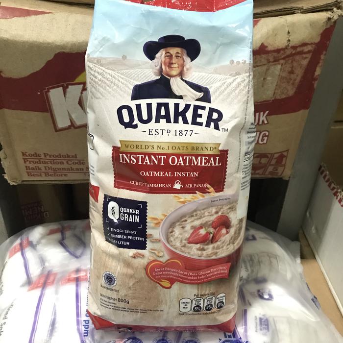 Jual Quaker Instant Oatmeal Merah 800g - Jakarta Timur - PD 3 Saudara ...