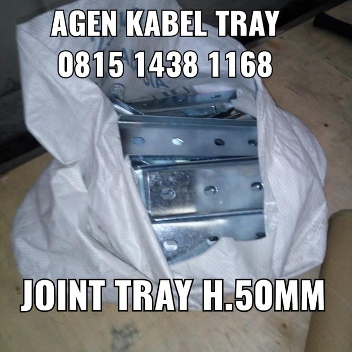 Jual JOINT TRAY H.50MM ELEKTRO GALVANIS CW/ 4 PCS MUR + BAUT - PER PCS ...