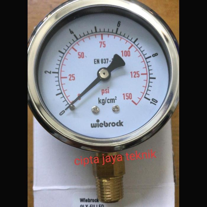 Jual pressure gauge wiebrock raket 2.5 inch 10kg - Jakarta Barat - CIPTA JAYA TEKNIK | Tokopedia
