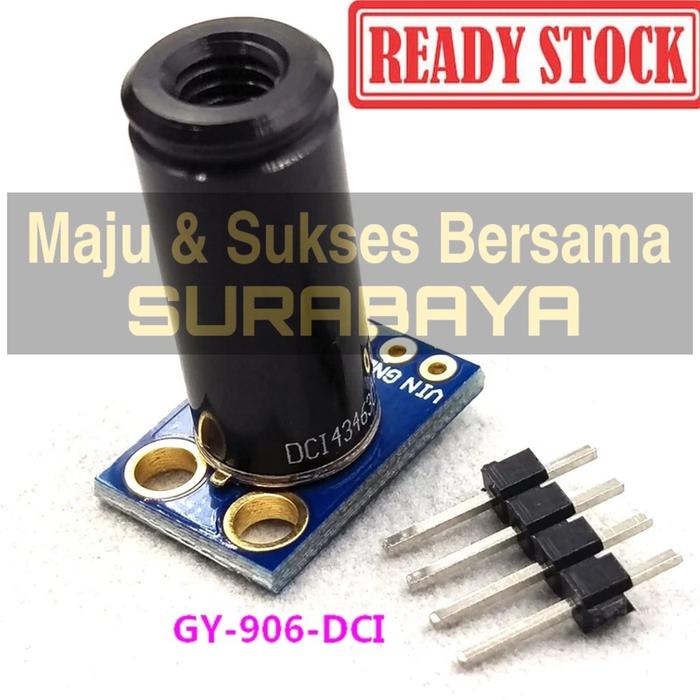 Jual GY-906 GY-906-DCI Infrared Temperature Sensor MLX90614 MLX90614ESF ...