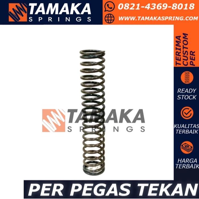 Jual Per Spring Tekan ID 15mm Kawat 2mm Panjang 100mm Baja - Jakarta ...
