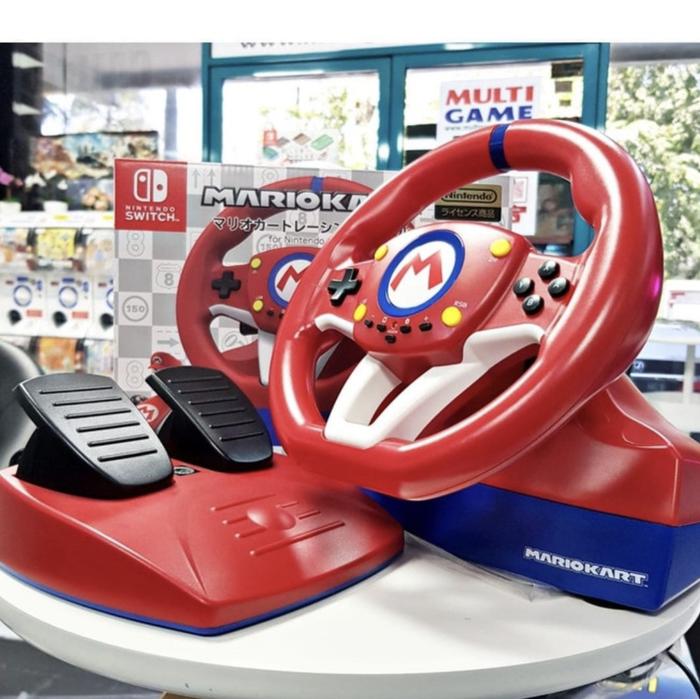 Jual Switch Mario Kart Steering Wheel And Pedal (hori) Di Seller Velvet ...