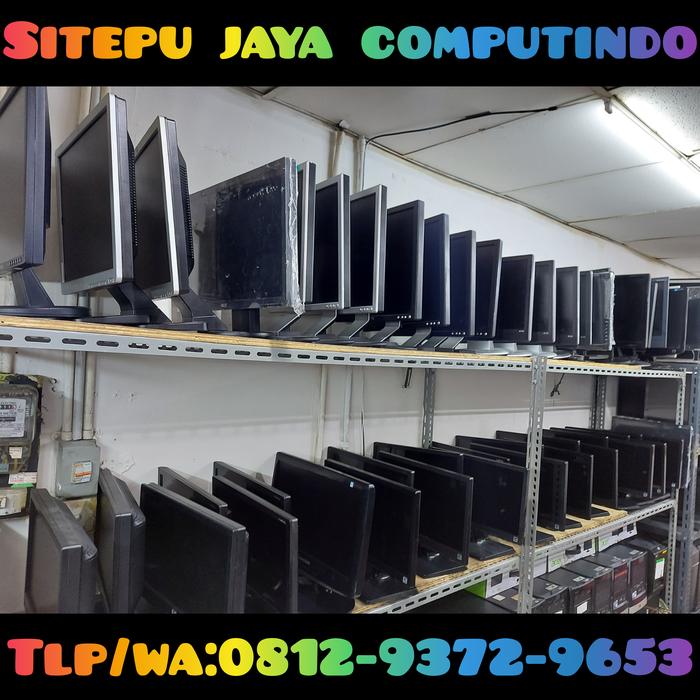 Jual Monitor Komputer 17 Wide Screen Flus Kabel Layar Super Bening Like ...