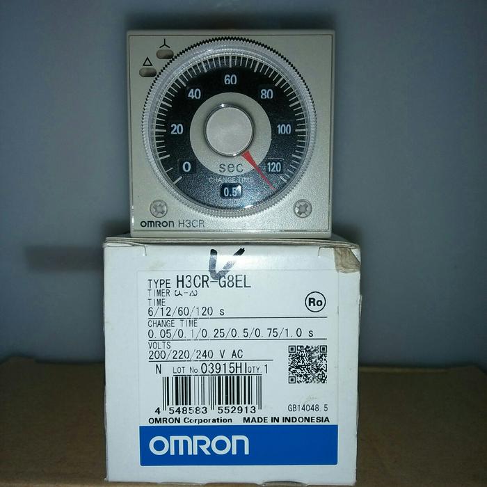 Jual TIMER OMRON H3CR-G8EL 200/220/240VAC - Kota Tangerang - Mapan ...
