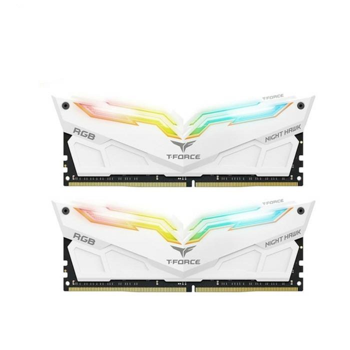 Jual RAM TEAM TForce NIGHT HAWK RGB 32GB - 2x16GB DDR4 3600 MHz T Force ...