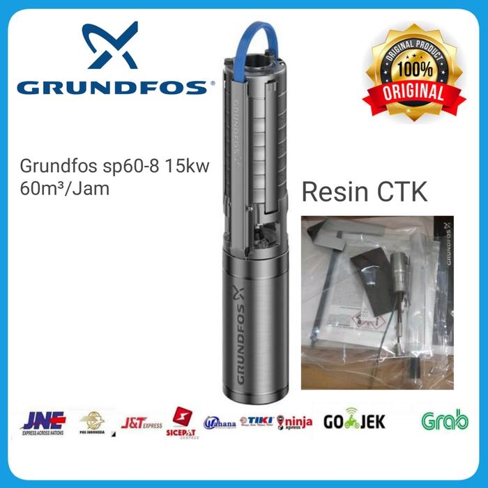 Jual Pompa Grundfos SP60-8 15kw (DOL) Pompa Satelit Sumur dalam submersible - Jakarta Barat ...
