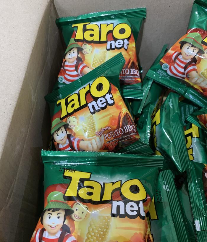 Jual Taro Net 9gr rasa potato bbq per 10 BUNGKUS - Jakarta Selatan ...