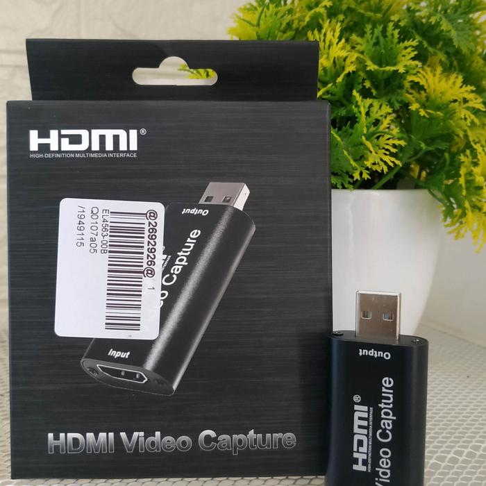 Jual USB CAPTURE CARD HDMI Capture 1080p support Vmix, OBS, Zoom - Kab ...