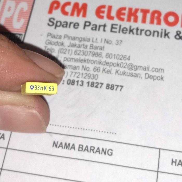 Jual kapasitor MKM 333 33nf 333J100 100v - Kota Depok - PCM ELEKTRONIK ...