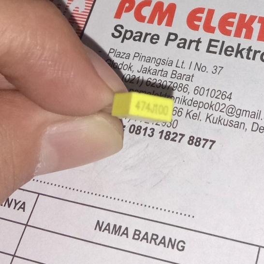 Jual kapasitor MKM 474 470nf 474J100 100v - Kota Depok - PCM ELEKTRONIK ...