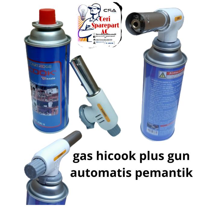 Jual alat masak gun las blow torch plus gas 230gram - Jakarta Pusat ...