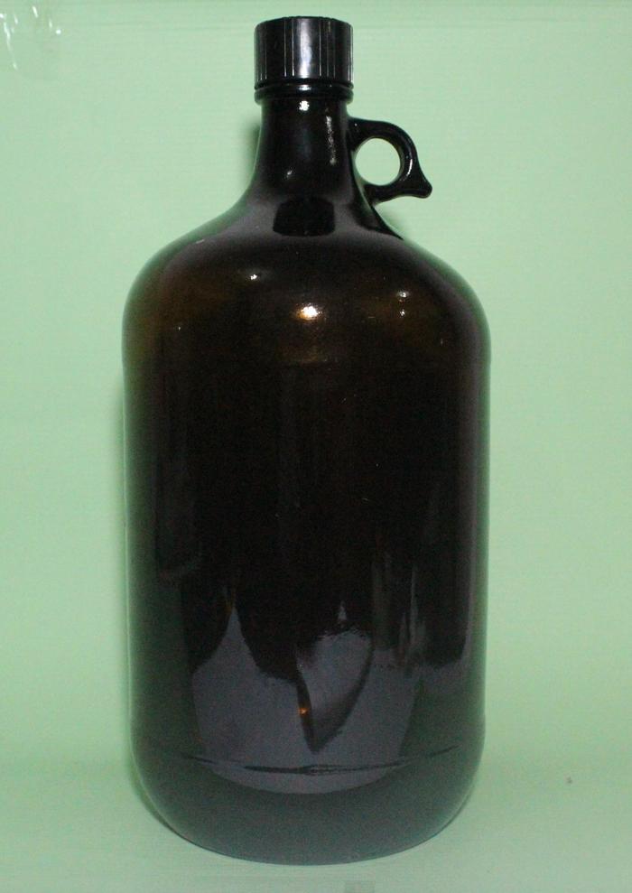 Jual Botol Kaca Coklat 4 Liter dan 4.5 Liter Termasuk Tutup - Kota ...