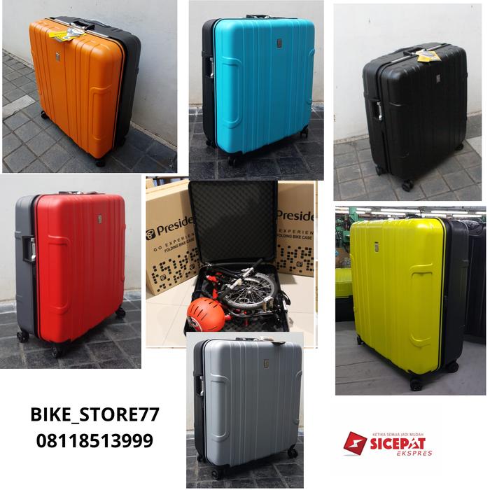 Jual SICEPAT Koper president 30 inch Sepeda lipat Koper Brompton birdy ...