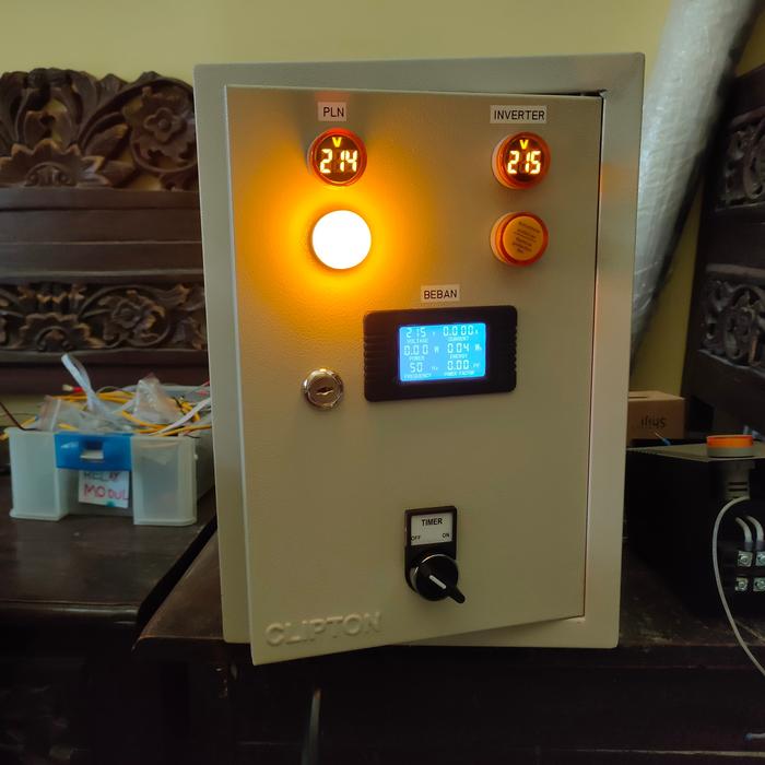 Jual Panel ATS PLN Genset 7000 W Manual Genset Watt meter - Kota ...