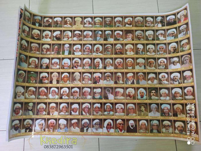 Jual poster habib ,poster habaib, poster silsilah uk 102cmx70cm ...