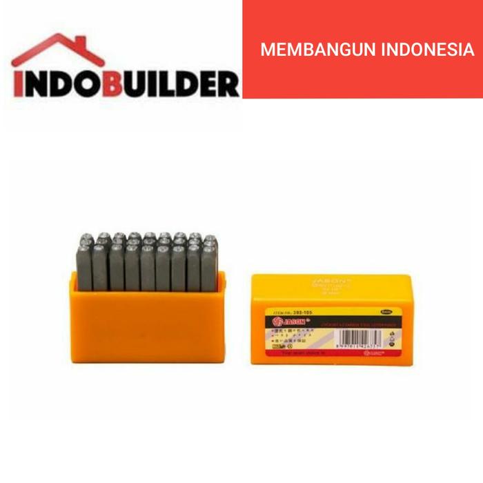 Jual GRIP BESI STEMPEL KETOK HURUF 5 MM ISI 27 PCS JASON / LETTER PUNCH ...