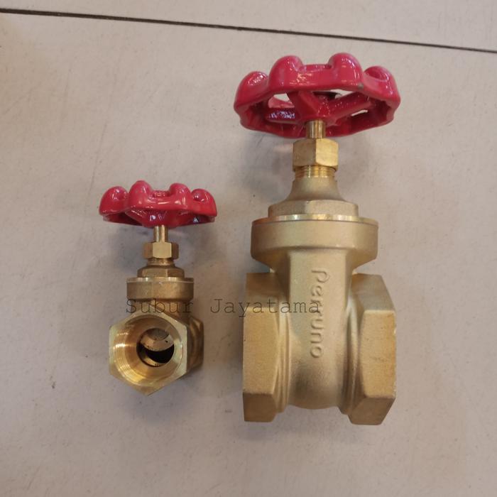 Jual Gate Valve Kuningan / Brass / Bronze Drat 1/2 Jual Gate Valve Kuningan / Brass / Bronze Drat 1/2
