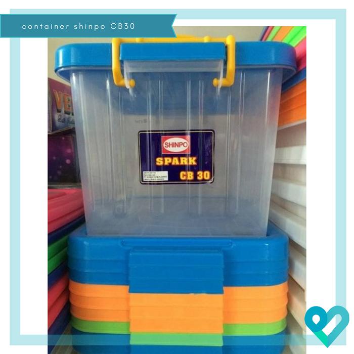 Jual Container Box CB 30 / Kotak Container Shinpo Spark SIP 110 CB30 ...