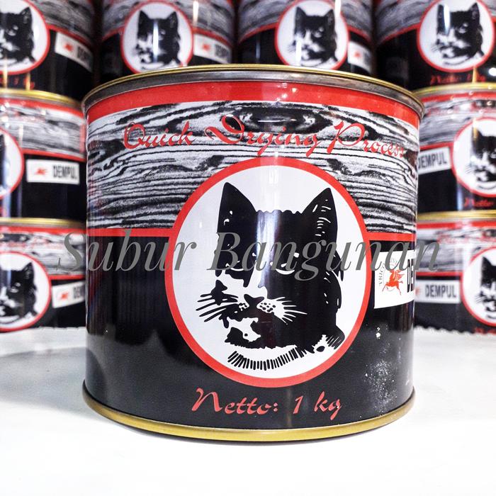 Jual Dempul Kayu Cap Kucing / Plamur Kayu Trico Paint 1 KG - Kota ...