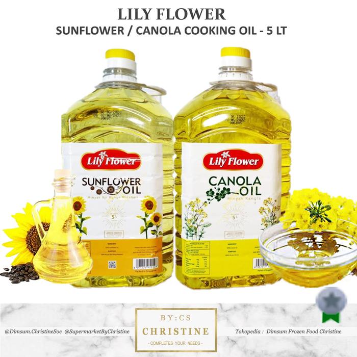 Jual LILY FLOWER SUNFLOWER OIL LILY SUN FLOWER OIL MINYAK BIJI MATAHARI ...