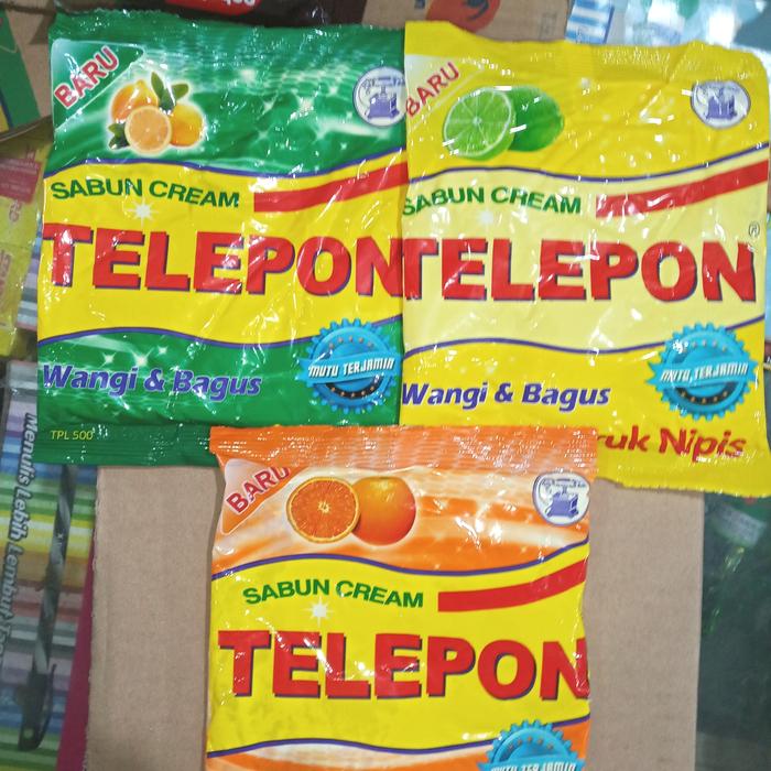 Jual sabun cream telepon 200gr - Kota Medan - jaya skb | Tokopedia