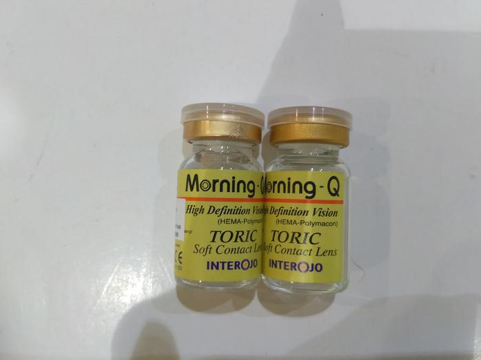 Jual Softlens Bening Silinder Morning Q Toric by Interojo - Jakarta ...
