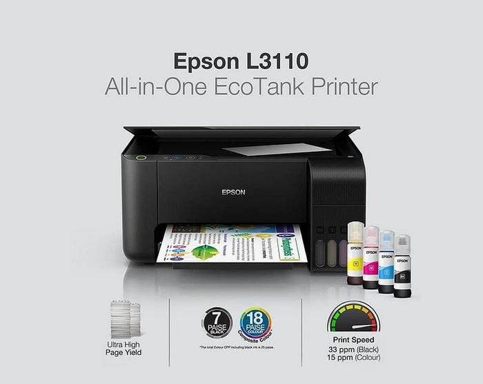 Jual EPSON L3110 ALL-in-One EcoTank INFUS MULTIFUNCTION PRINTER COPY ...