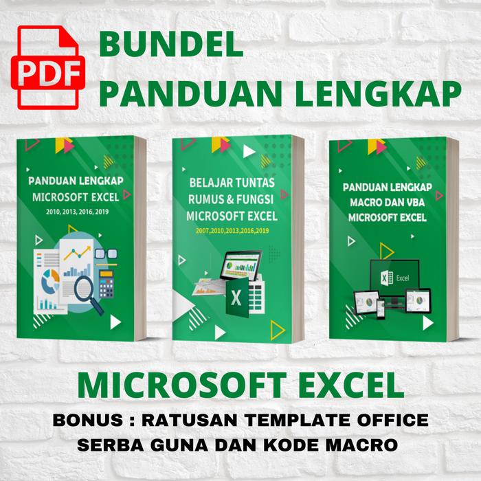 Jual Bundel Panduan Lengkap - Rumus - Fungsi - Macro - VBA Microsoft Excel - Kab. Bantul - Rumah ...