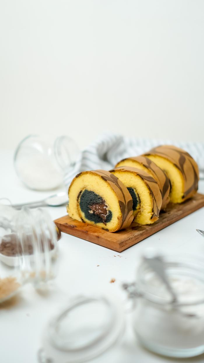 Jual BOLU GULUNG OVOMALTINE MOKA - ROTI TANIA (WISMAN/WIJSMAN ...
