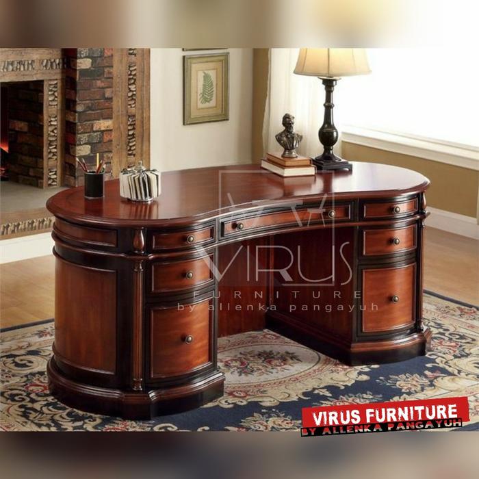 Jual meja kerja meja kantor minimalis jati jepara - Kab. Jepara ...