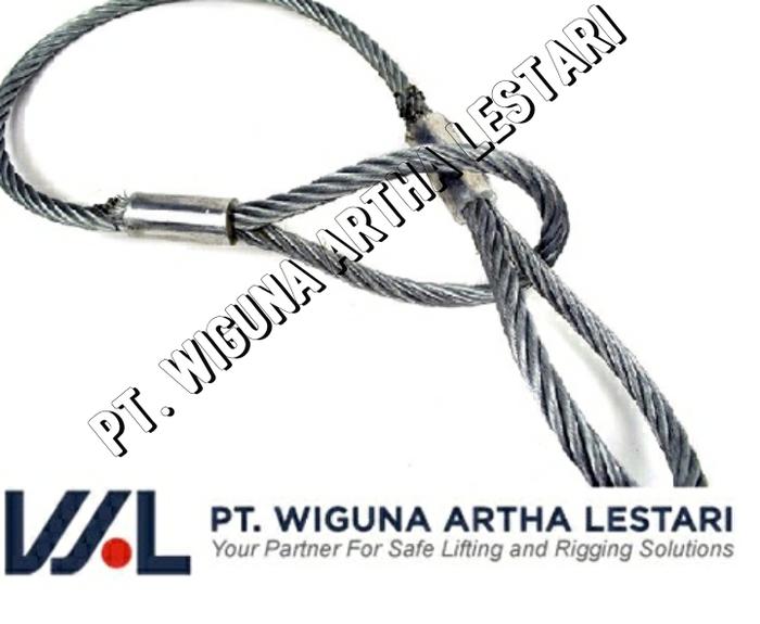 Jual Wire Rope/Soft Eye Dia 30cm, 19mm x 6m IWRC RHOL 6 x 36 /Tali Baja ...