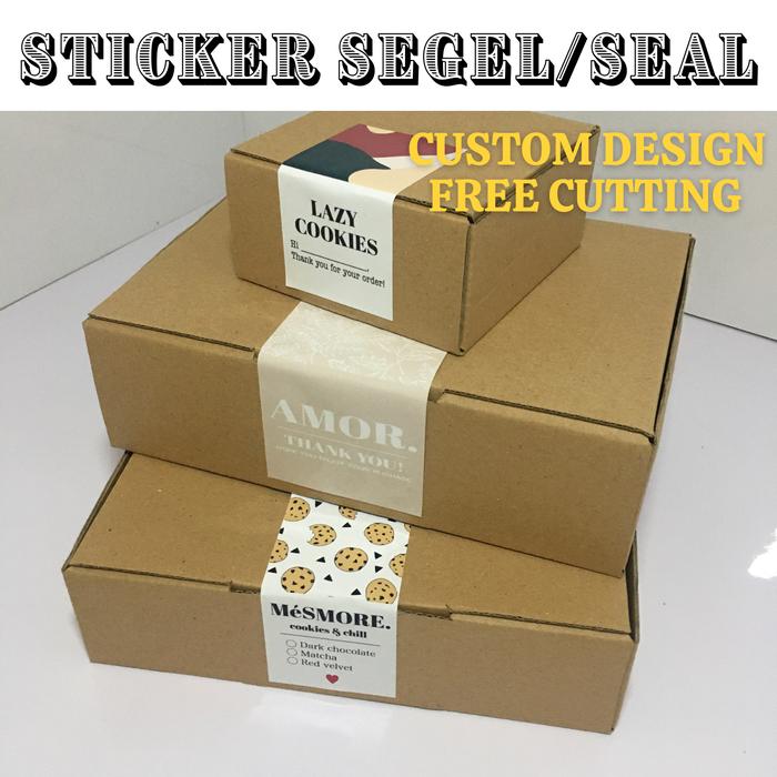 Jual STICKER SEGEL/SEAL KEMASAN! FREECUTTING/CUSTOM DESIGN! - Jakarta ...