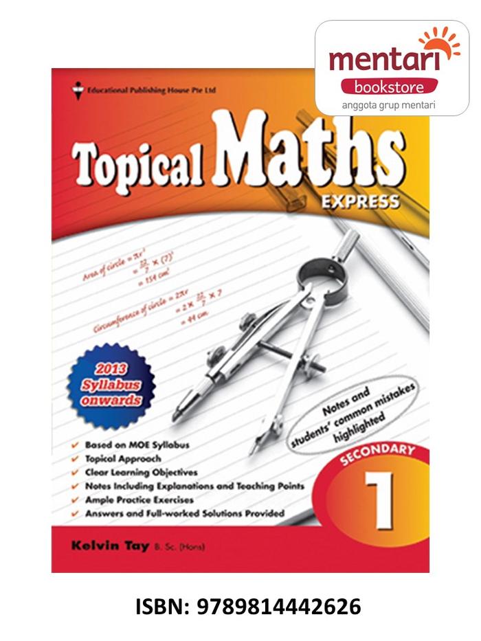 Jual Topical Maths - Secondary | Buku Latihan Matematika SMP - SMA ...