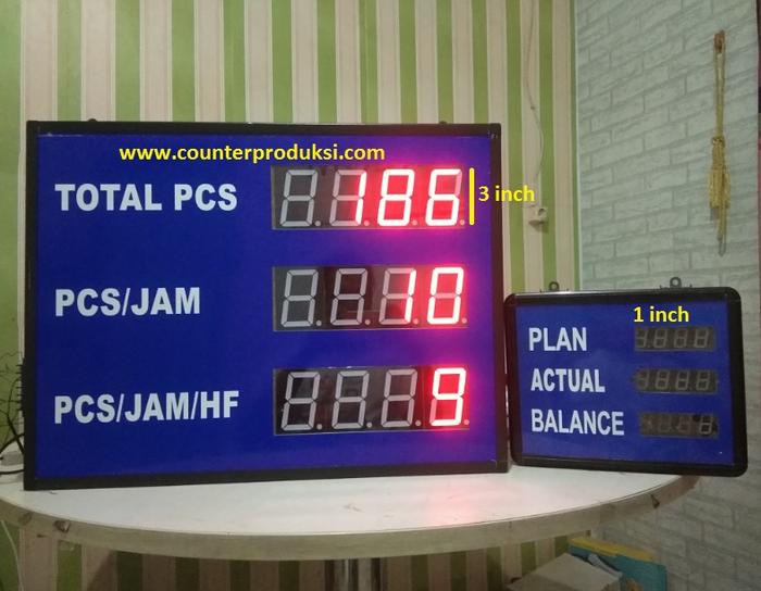 Jual Andon Display Digital Counter 7 segment 3 Inch - Kab. Bekasi - PC ...