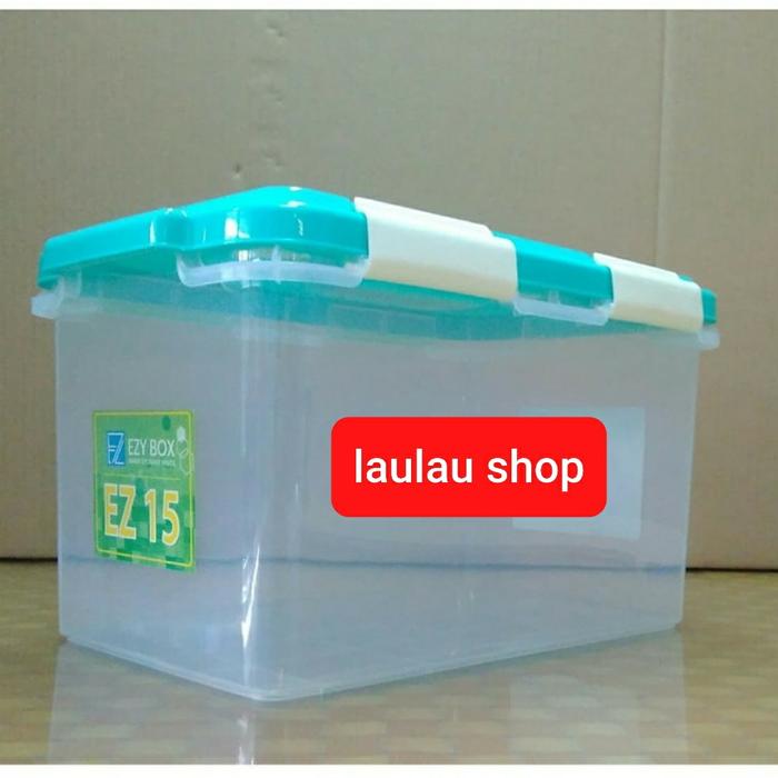 Jual Box Container EZY CB 15 Liter Tebal / Kontainer Penyimpanan Handy ...