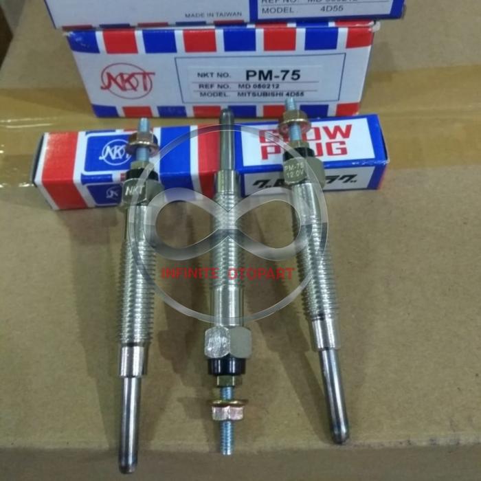 Jual BUSI PEMANAS GLOW PLUG MITSUBISHI L200 DIESEL MD050212 - Jakarta ...