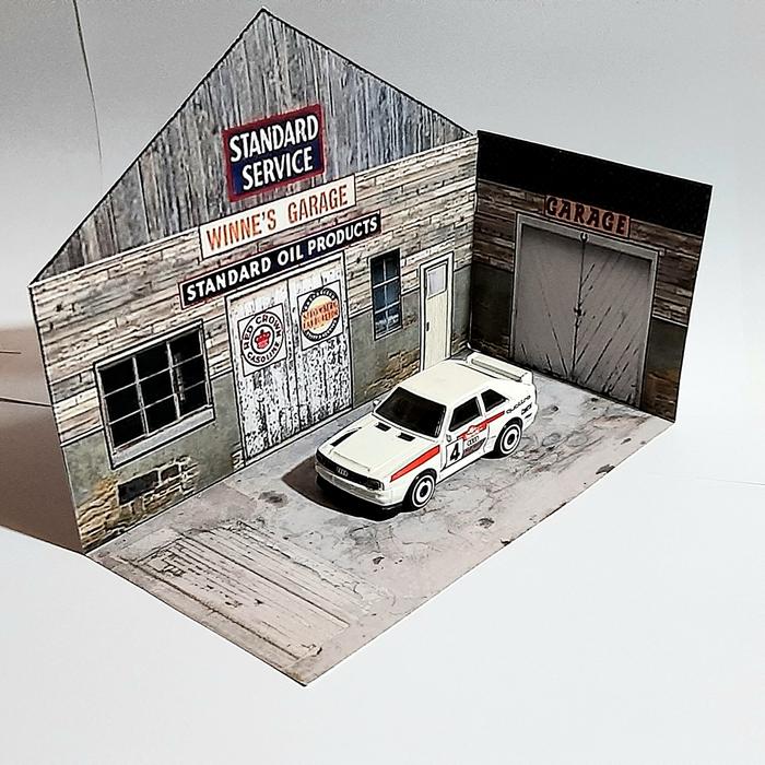 Jual Diorama papercraft Garage service Diecast - Kota Bandung - traffic ...