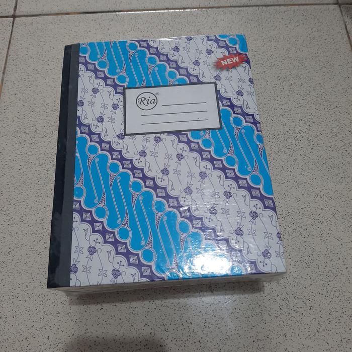 Jual Buku Kwarto 100 Lembar RIA / Buku Hard Cover 200 Lembar RIA ...
