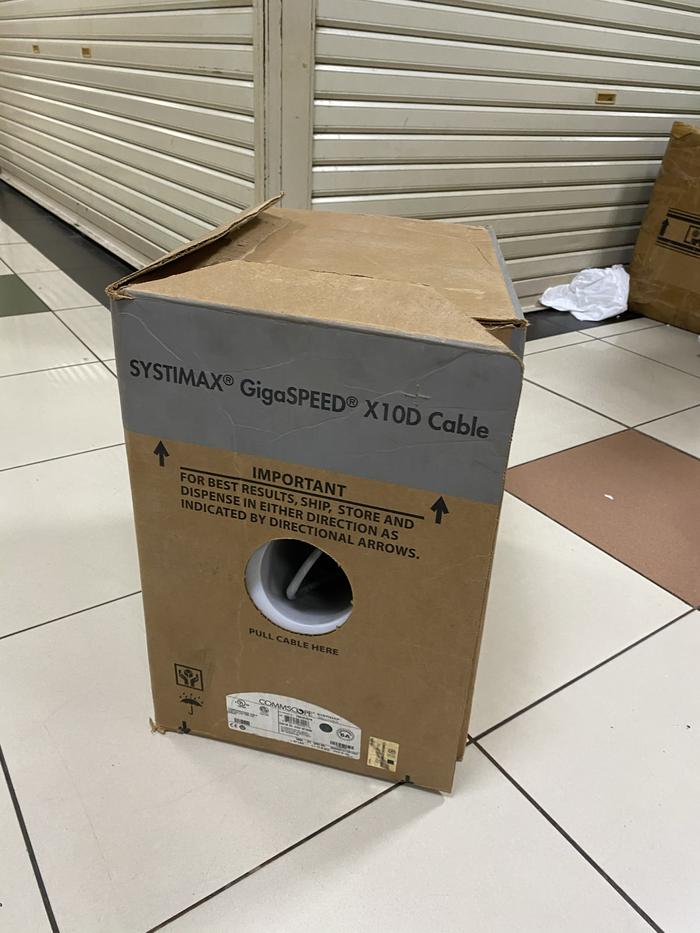 Jual Systimax UTP cable cat 6a 1091b - Jakarta Pusat - rekannetwork ...