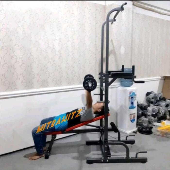 Jual Pull Up Multi Station Bench Press ID-136 /Chin UP /Sit up bench ...